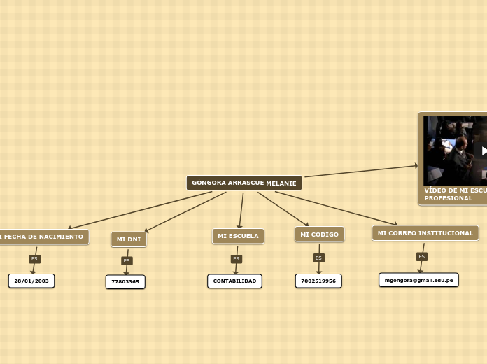 GÓNGORA ARRASCUE MELANIE - Mind Map